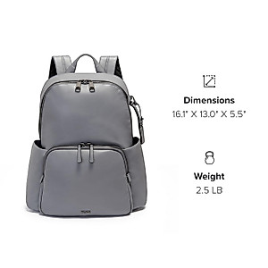 TUMI Voyageur Ruby Backpack - Pearl Grey