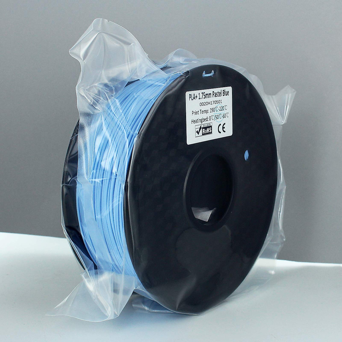 SUPPLY3D PLA PRO (PLA+) 3D Printer Filament 1.75 mm, Dimensional Accuracy +/- 0.01 mm, 1 kg Spool,1.75 PLA Plus Soft Blue