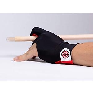 Pool Billiards Snooker Glove by Bulletproof - Ultimate Sports Accessory, Left and Right Hand Equipment for Gaming and Training, Comfortable Fit for Small to XL Sizes, Ideal for Enthusiast