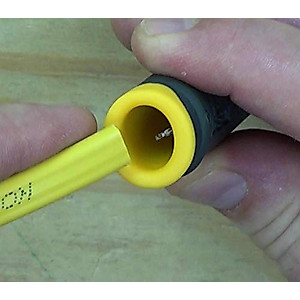 IDEAL Electrical 45-025 Lil’ Ripper Stripper – Wire Stripper w/ Slitting Blade, V-Notch, Flat Blade Clip