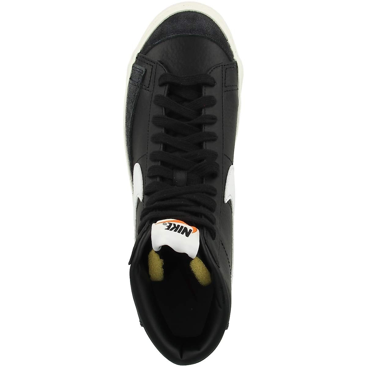 NIKE Men's Basketball Shoe, Black White Sail Team Orange, 11