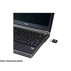 ASUS USB-N13 C1 300Mbps USB Wireless Adapter, Supports WEP, WPA, WPA2 WPA3 encryption Standards (USB-N13 C1)