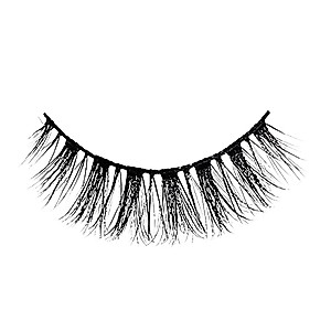 KISS Lash Couture, False Eyelashes, Muse', 14 mm, Includes 2 Pairs Of Lashes, Contact Lens Friendly, Easy to Apply, Reusable Strip Lashes, Glue On Lashes