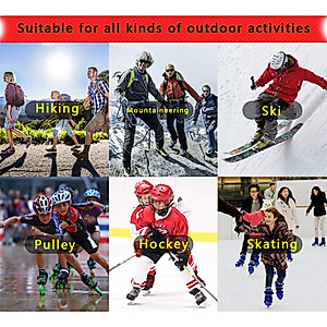 LifeWheel Women & Men Ski Hiking Thick Warm Winter Terry Socks for Trekking Outdoor Sports