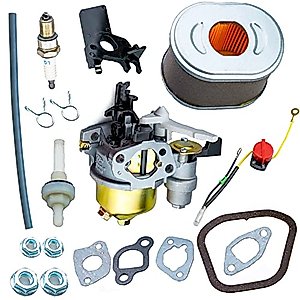 Ruma Air Filter Spark Plug Carburetor Kit for Honda GX120 GX160 GX200 5.5Hp 6.5Hp Engine Harbor Freight 212 173 R210 196cc 208cc 212cc Engine and More