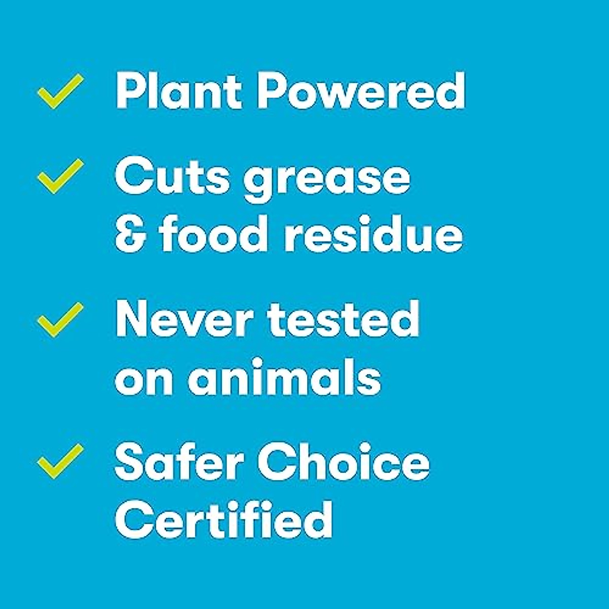 ECOS Grapefruit Dish Soap - Cuts Grease & Food Residue, Hypoallergenic, Sustainable Liquid, 50 Ounces (Pack of 2)