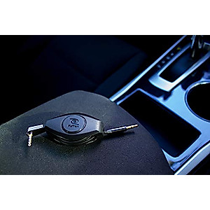 ReTrak ETPRAUX Premier Retractable 6-Feet Auxiliary Cable