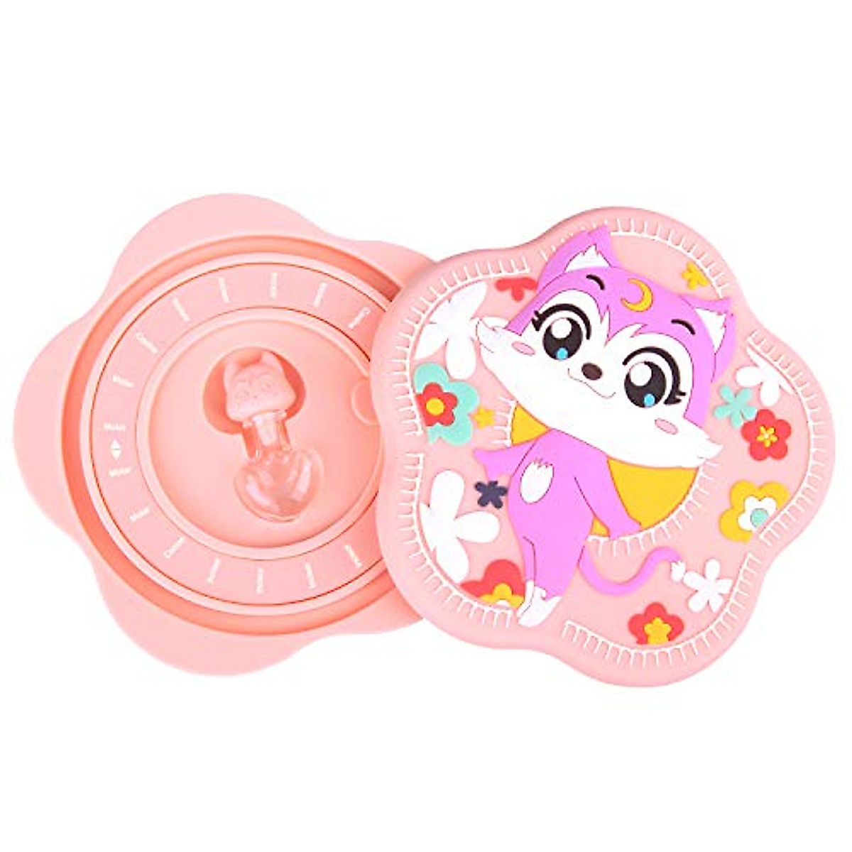 Glzyglyfx Baby Teeth Keepsake Box,Tooth Fairy,Lost Deciduous Tooth Collection Organizer,Cute Children Tooth Fetal Hair Umbilical Container,Saving Baby Teeth (Pink)