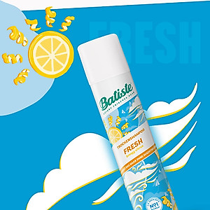 Batiste Dry Shampoo, Fresh Fragrance, 4.23 OZ- Packaging May Vary