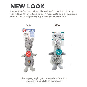 Outward Hound Scruffles Bunny Plush Squeaky Dog Toy, Small