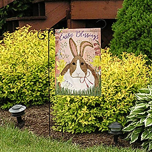 Briarwood Lane Easter Blessings Easter Garden Flag - 12.5" x 18" - Garden Flag Easter - Mini Easter Flag - Spring Garden Flag For Easter - Easter Yard Flag - Easter Flags For Garden