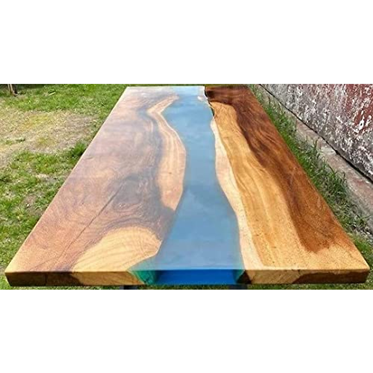 Epoxy Table, Live Edge Wooden Table, Epoxy Resin River Table, Natural Wood,Dining table, Natural Epoxy Table, Resin Table