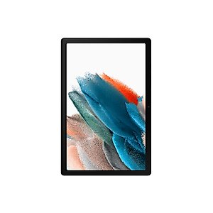 SAMSUNG Galaxy Tab A8 10.5” 128GB Android Tablet, LCD Screen, Kids Content, Smart Switch, Expandable Memory, Long Lasting Battery, Fast Charging, US Version, 2022, Silver, Amazon Exclusive