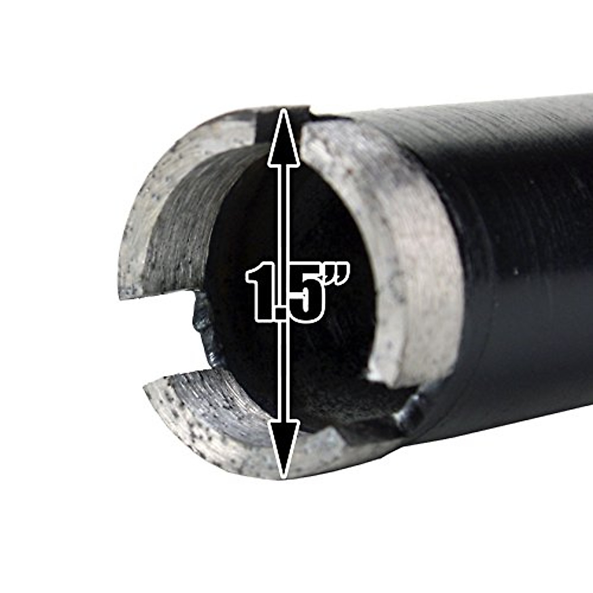 Steel Dragon Tools 1-1/2" (38 mm) x 6" Dry Diamond Masonry Core Drill Bit