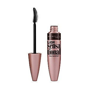 Maybelline New York Lash Sensational Mascara, Very Black [01] 0.32 oz (Pack of 2)