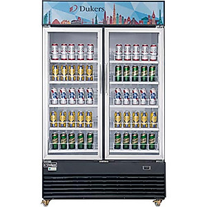 Dukers Appliance USA DSM-41R Merchandiser Refrigerator, Commercial-Grade