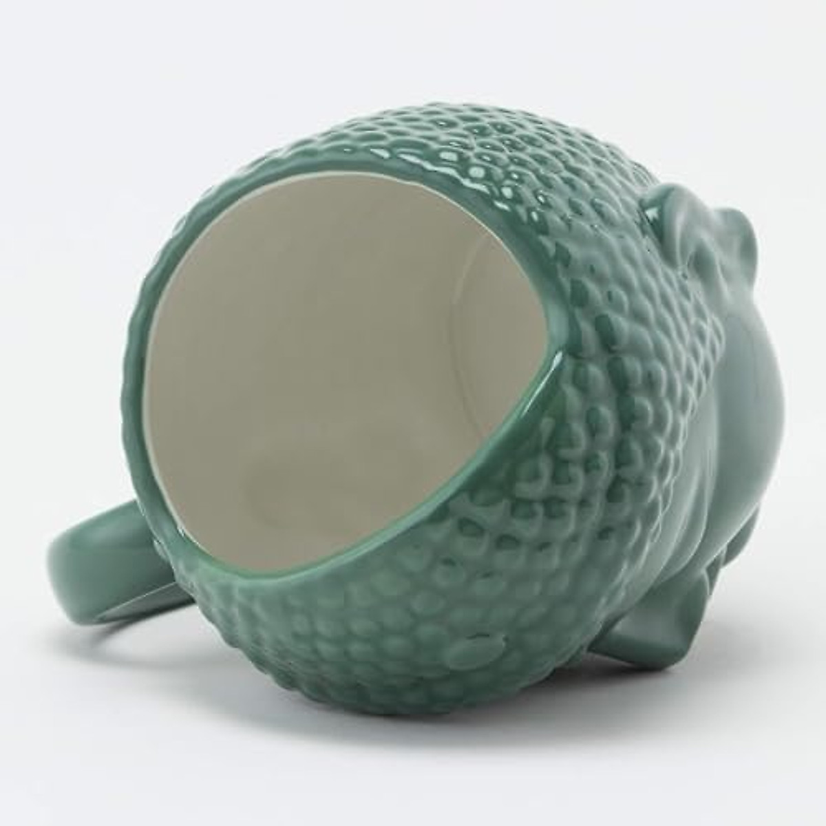 サンアート Sunart SAN2665 Porcelain Funny Tableware, Big Buddha, Mug, 10.1 fl oz (300 ml), Green, Funny Gift, Birthday Gift, Funny Goods, Ranking, Funny Goods