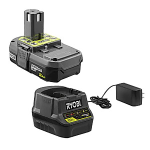 Lawn Care Bundle ONE+ 18V 90 MPH 200 CFM Cordless Battery Leaf Blower/Sweeper with 2.0 Ah Battery and Charger (Bulk Packaged)