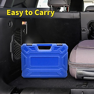 Air Hammer Kit Multi-functional 24 PCS, Pneumatic Hammer 2200 BPM, Air Hammer Piece Chisel Set with Carrying Case & Gloves