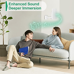 Dinghosen Steel Wall Mount Ceiling Bracket Stand for UB-20 Series II Compatible with Virtually Invisible 300 Lifestyle 600 ST535 ST525 ST520 535III 525III CM520 SoundTouch JC-II AM6-V AM10-V AM10IV