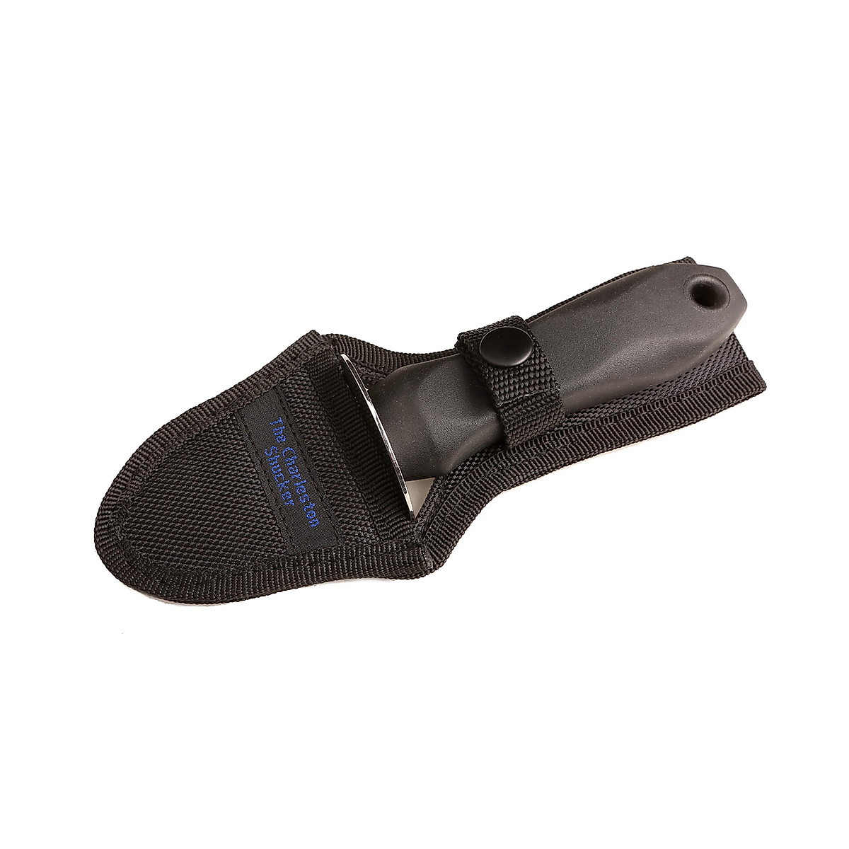 The Charleston Shucker Oyster Knife seen on TOP CHEF Charleston comes with FREE nylon holster to protect knife and attach to a belt buckle