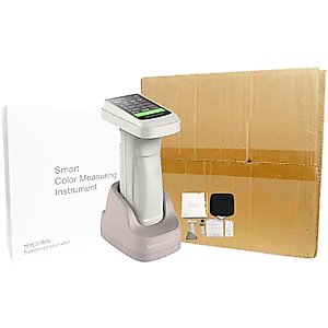 VTSYIQI Handheld Color Spectrophotometer Analysis with Measurement Repeatability ΔE*ab≤ 0.04 Single Aperture Φ8mm Φ11mm Software Support Windows 3.5 inches Full Color Screen Smart Auto Calibration