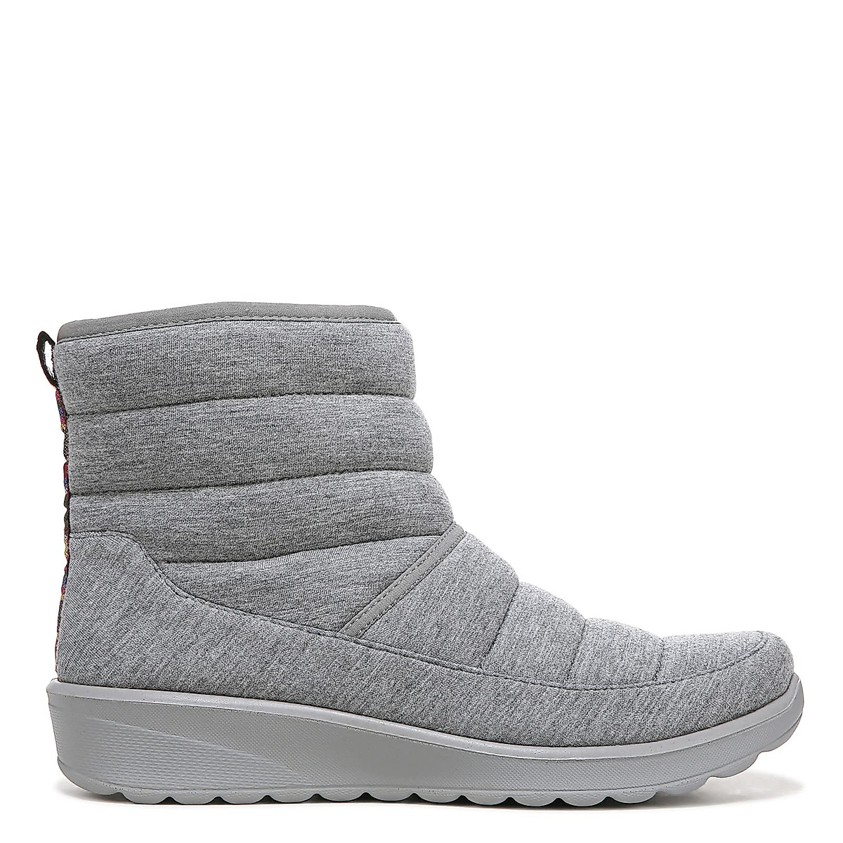 BZees Women's Glacier Ankle Boot, Grey, 9.5