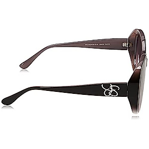 Jessica Simpson Women's J5839 Oversized Butterfly Sunglasses with UV400 Protection - Glamorous Sunglasses for Women, 60mm