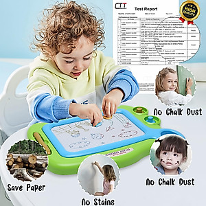 Toddler Toys for Girls Boys Age 1 2 3 4 Year Old,Magnetic Drawing Board,Erasable Writing Doodle Board for Kids,Gift for 1 2 Year Old Girl Travel Toys