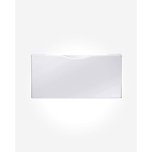 SAMSUNG 27-Inch Washer Dryer Pedestal Stand w/Pull Out Laundry Storage Drawer, Stainless Steel, WE402NW/A3, White & Conversion Kit, 000 BTU Gas Dryers, Convert Laundry Machine, LPKIT-4/XAA