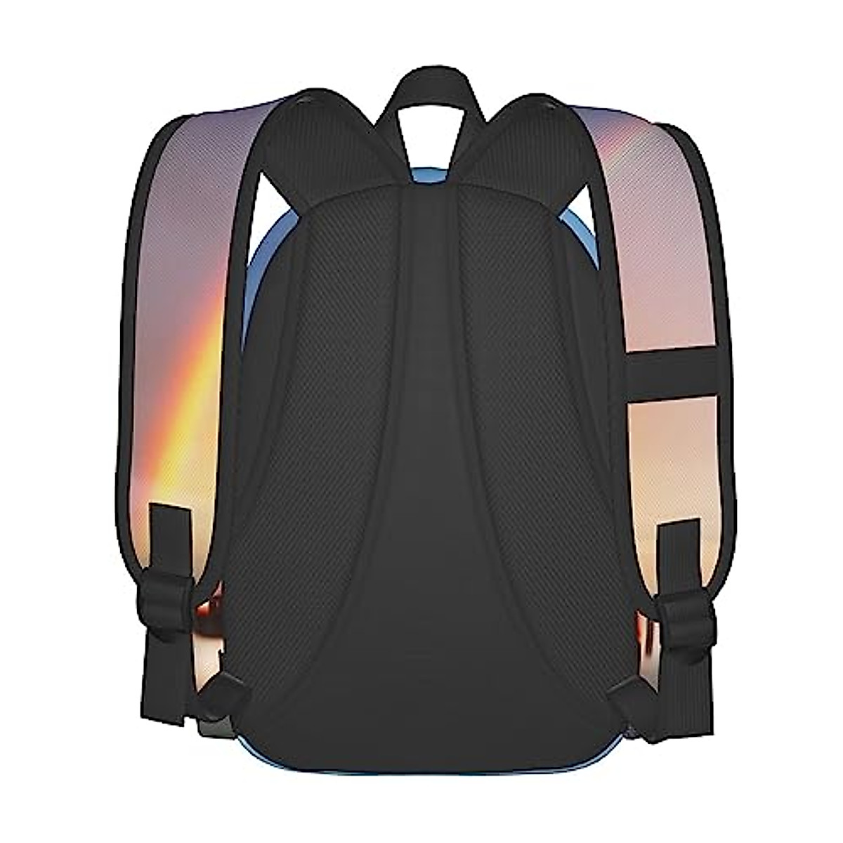 EVANEM Rainbows Lighthouse Printed Unisex Backpack Ergonomic Laptop Backpack Computer Bag Lightweight Casual Daypack Sport Laptop Backpack