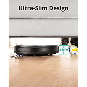 eufy by Anker, RoboVac G20, 2500 Pa Strong Suction, Dynamic Navigation, Voice Control, Ultra-Slim, App, Robot Vacuum, Compatible with Alexa, Ideal for Hard Floors and Pet Hair