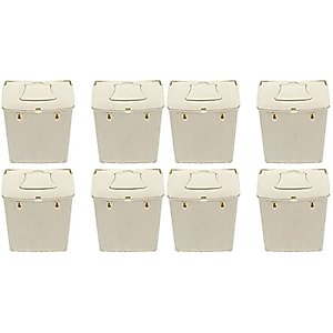 POPETPOP 8 Pcs Bird Breeding Box Parakeet Parrot Finch Breeding Box Bird Incubation Case Plastic Bird Mating Box Nesting Box Hanging Bird Box Parakeet Nesting Box The Bird's Nest Budgerigar