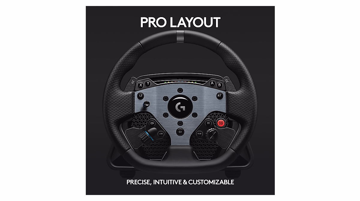 Logitech G PRO Racing Wheel - True Force Feedback & More