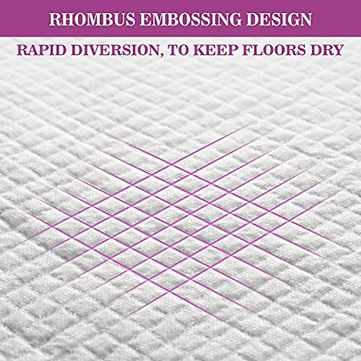 IMMCUTE Extra Large Dog Pee Pads 28"x30"-50 Count | X-Large Puppy Pee Training Pads Super Absorbent & Leak-Proof | Disposable Pet Piddle and Potty Pads for Puppies | Dogs | Doggie