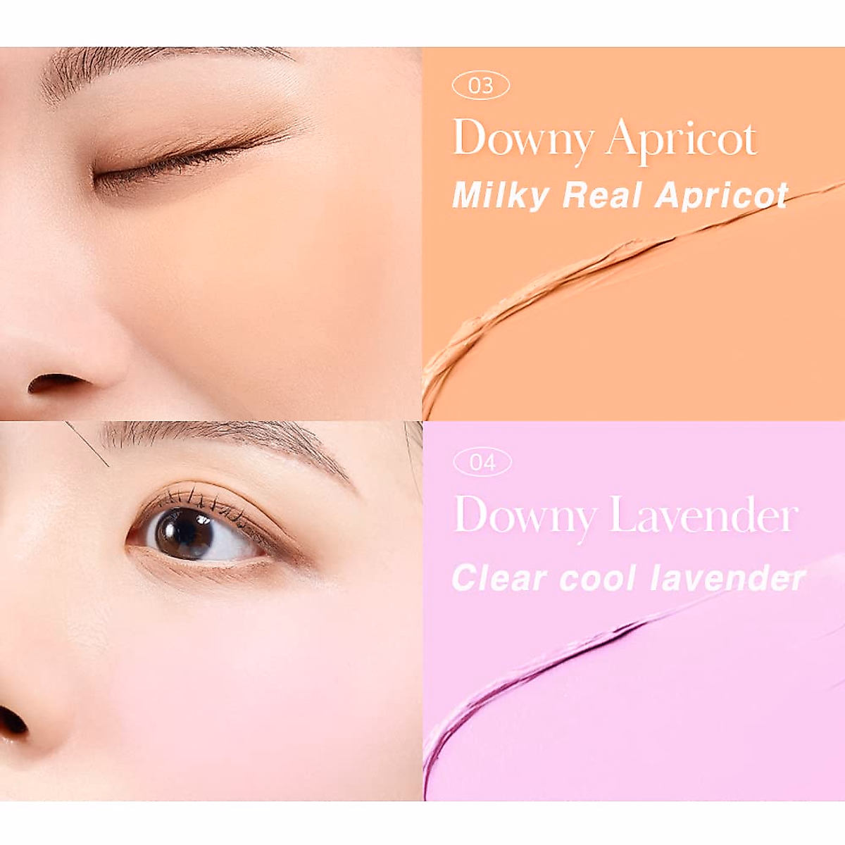 BBIA Ready To Wear Downy Cheek Cream Blush 8 Color - Creamy Blendable & Buildable Blush Dewy Texture & Matte Finish High Pigment Longlasting Lightweight Natural Face Makeup, 0.12oz (04 DOWNY LAVENDER)