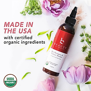 Organic Dry Shampoo Powder - USA Made with Natural Ingredients, Volumizing Powder for Hair Volume, Best Natural Dry Shampoo for Volume, Absorbs Oil & Freshens Hair, Travel-Friendly & Non-Aerosol