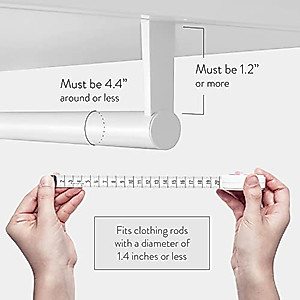 Baby Closet Dividers (Classic) by Eli with Love - 8 Premium Wood Double Sided Baby Closet Size Dividers - Ideal Baby Clothes Dividers for Closet – Organize Nursery Closet Hangers by Size/Age