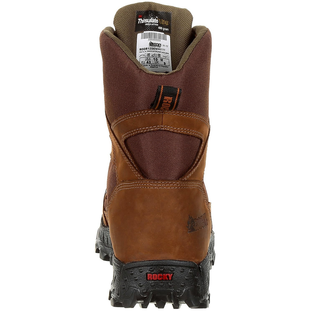 ROCKY Ridgetop 600G Insulated Waterproof Outdoor Boot Size 10(M)
