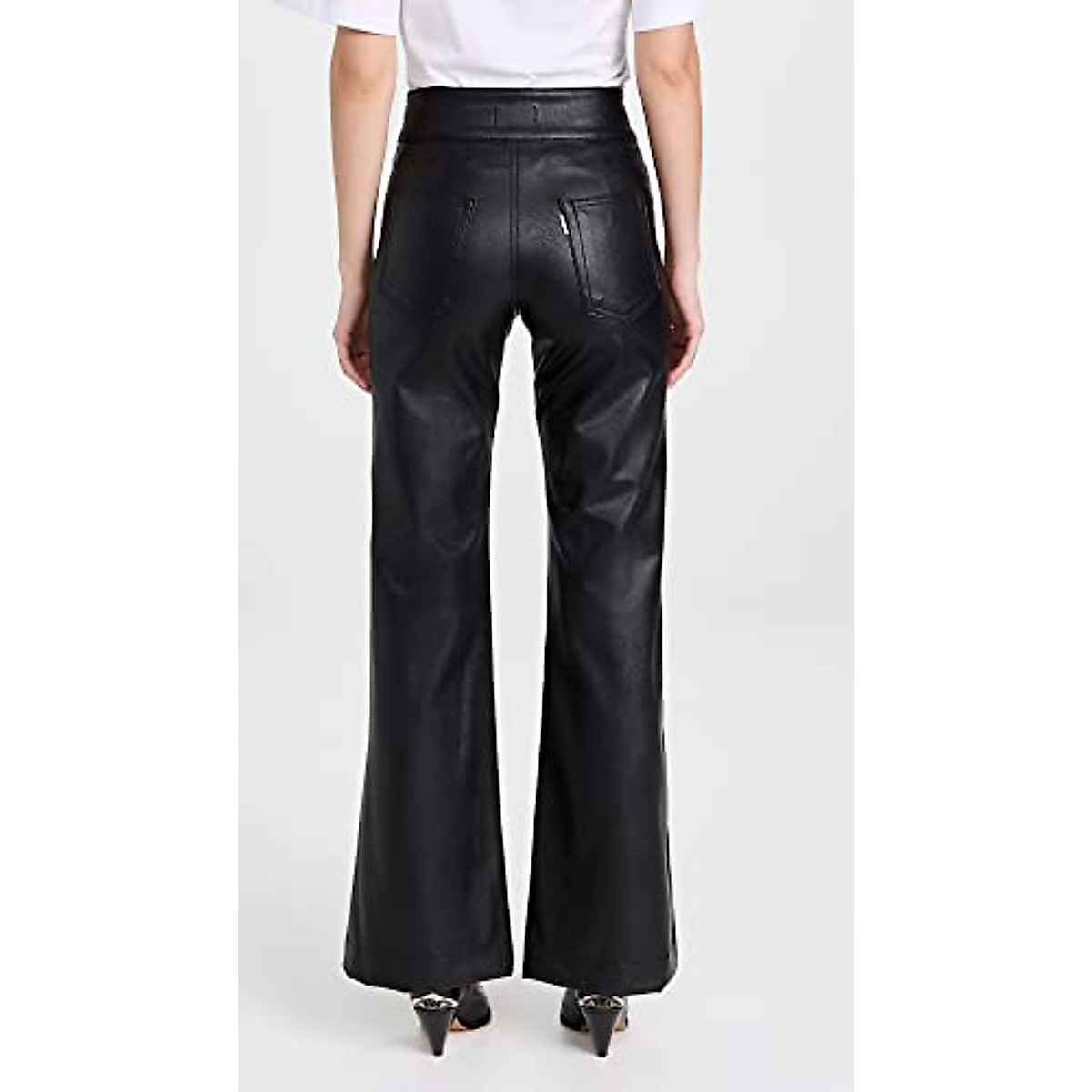 ASKK NY Women's Vegan Brighton Pants, Black, 24