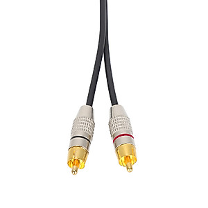 Diyeeni 1 XLR Female to 2 Male Audio Cable, Interconnect Patch Wire Adapter, Y Splitter Patch Cable for Home Theater Audio Equipment, Flexible PVC Sheath(0.5m)