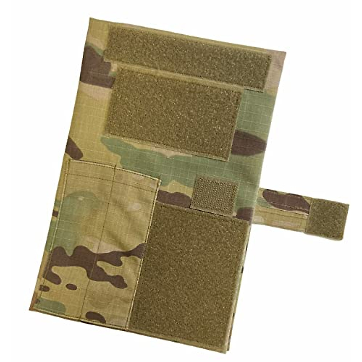 OCP Green Military Log Book Cover, Army Tactical Notebook Cover, OCP Book Cover 5.5”X 8”