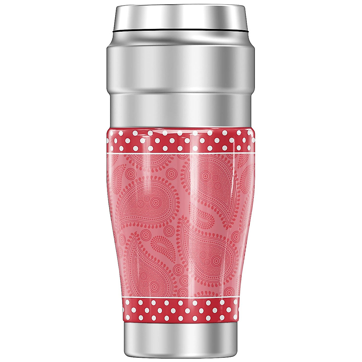 THERMOS Betty Boop Paisley Dots STAINLESS KING Stainless Steel Travel Tumbler, Vacuum insulated & Double Wall, 16oz