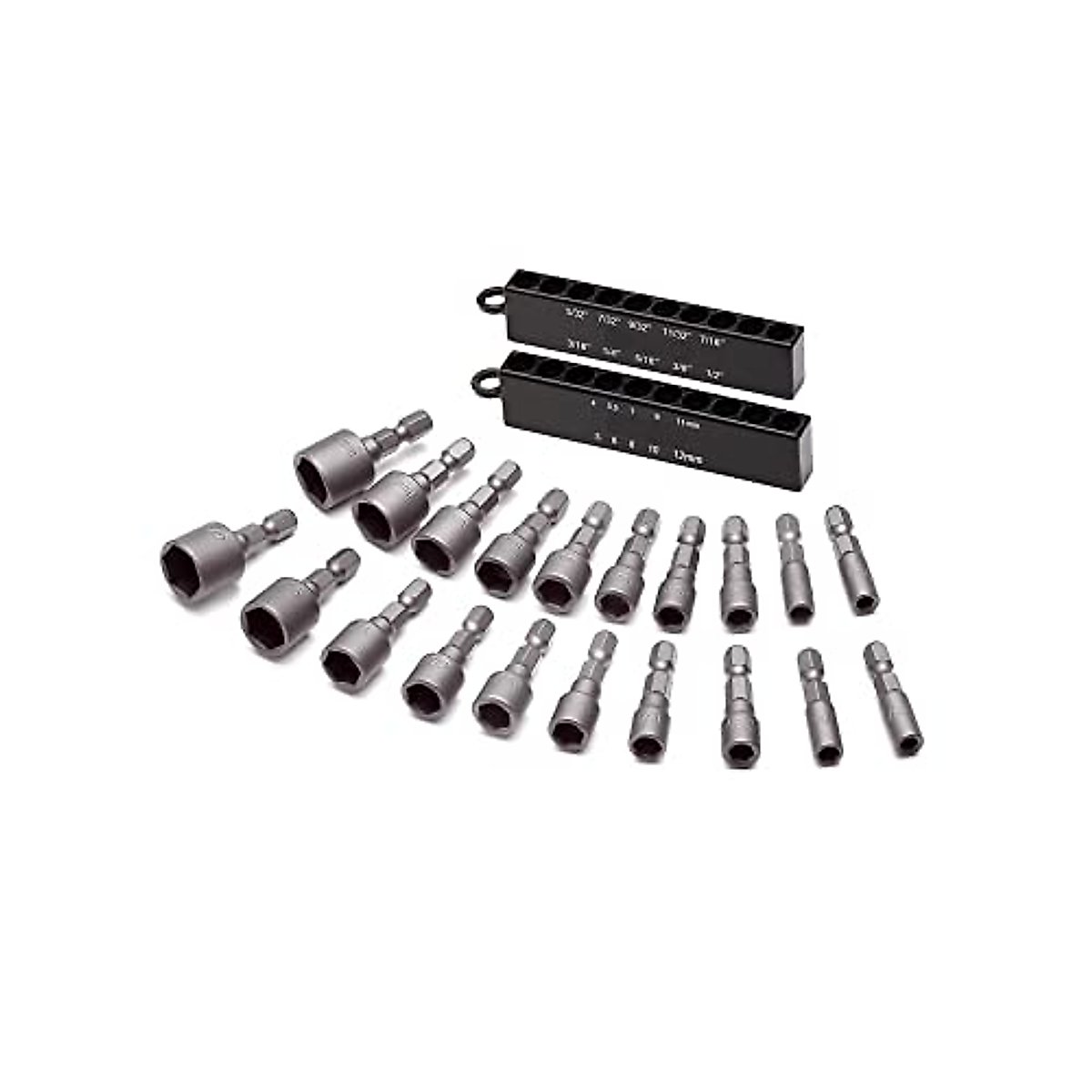 Sockets & Socket Set Nut Driver Bit Sets with Chrome Vanadium Steel - PNDB1A
