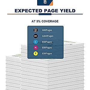 Ankink Compatible Ink Cartridges 280 281 XXL for Canon PGI-280XXL CLI-281XXL Combo 280 281XL PGBK for Pixma TR8520 TR8620 TR8600 TR8500 TR7520 TS6120 TS6220 TS9120 TS6320 TS8300 Printer (5-Pack)