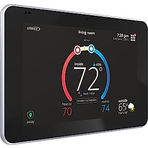 Lennox 12U67 iComfort S30 Ultra Smart Programmable Thermostat, Geo-Fencing, Remote Access, Wi-Fi and Alexa Enabled
