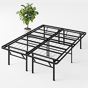 ZINUS SmartBase Heavy Duty Mattress Foundation, 16 Inch Metal Platform Bed Frame, No Box Spring Needed, Sturdy Steel Frame, Underbed Storage, King