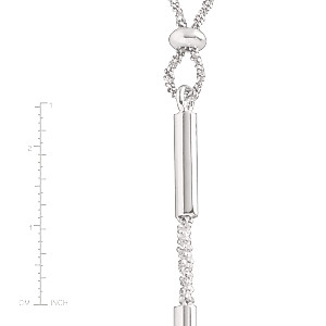 Silpada 'Water's Edge' Lariat Necklace in Sterling Silver, 16" + 2"