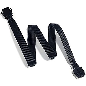 TeamProfitcom ATX CPU 8 Pin Power Extension Cable CPU 8 Pin Female to 8(4+4) Pin Male EPS-12V Extension Cable for Motherboard 32 Inches