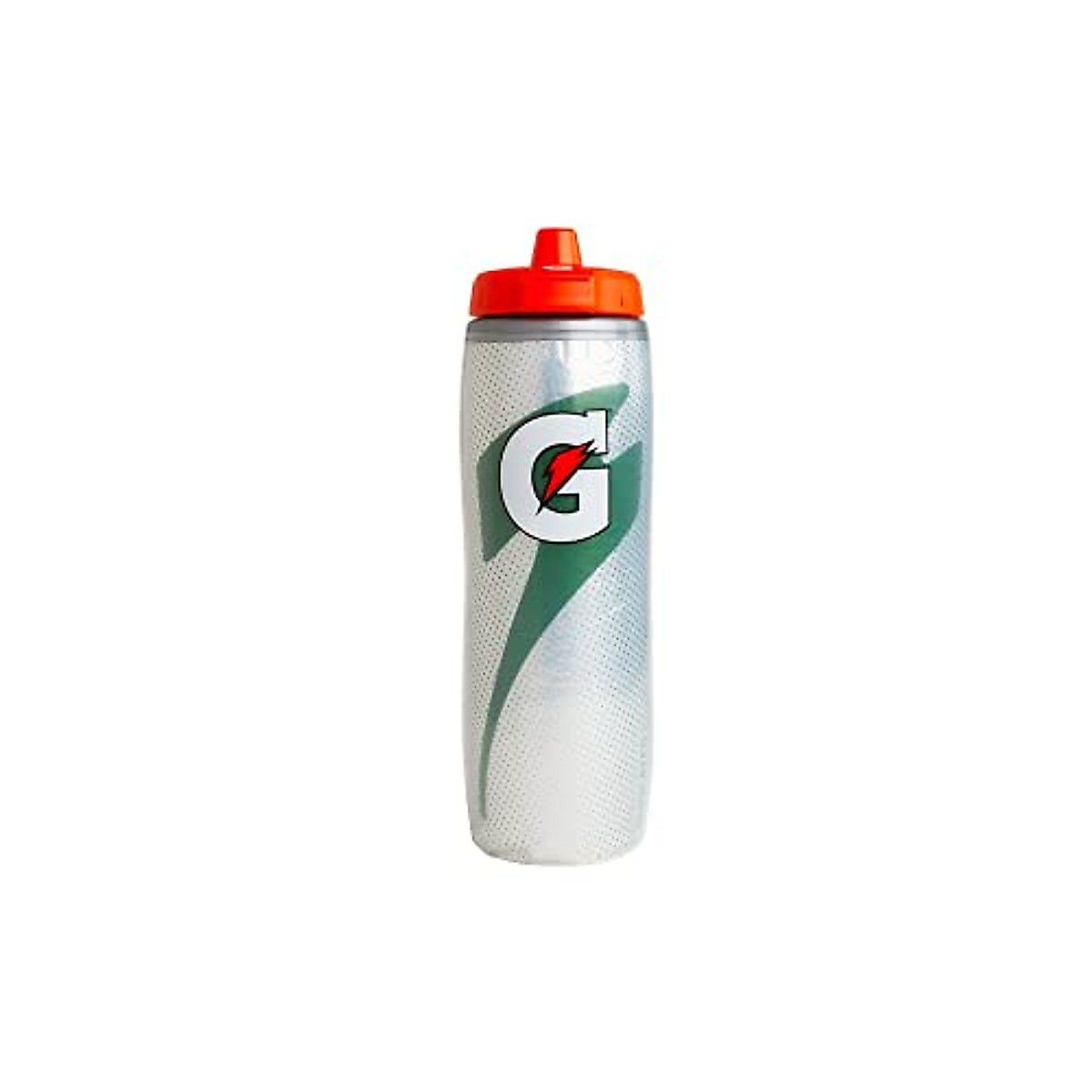 Gatorade Insulated Squeeze Bottle, Silver, 30oz